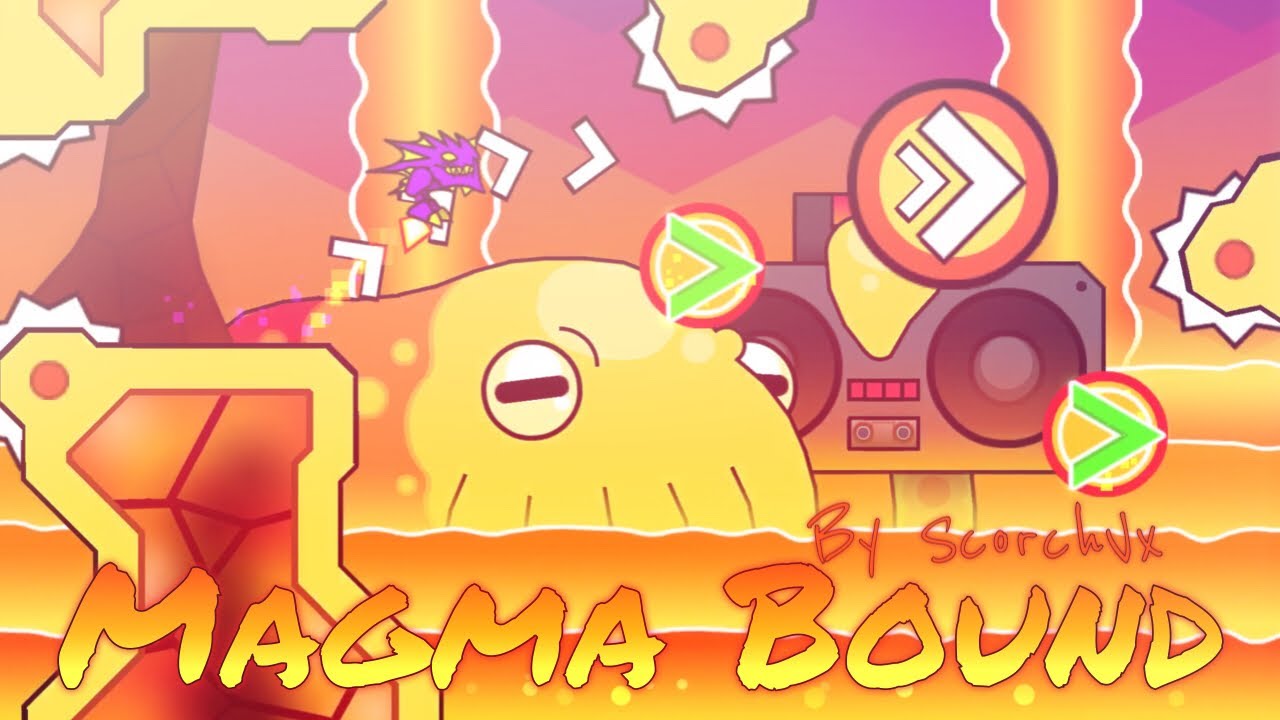 Geometry Dash - Magma Bound (Insane Demon) by ScorchVx - YouTube