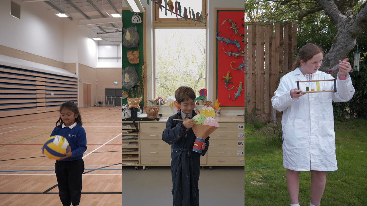 Kingshott 3 Way Split Screen - Video Marketing Ideas for Schools - YouTube