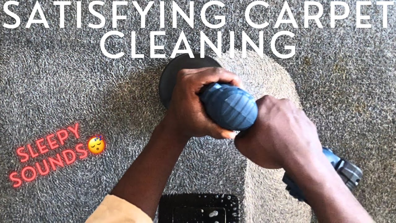 ASMR CARPET CLEANING ASMR || SATISFYING || Sleepy Sounds And White ...