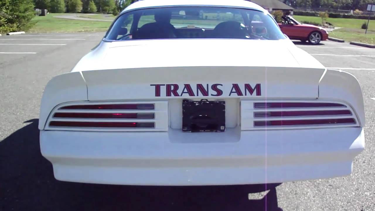1978 Pontiac Trans-Am 400 4 Speed FOR SALE! - YouTube