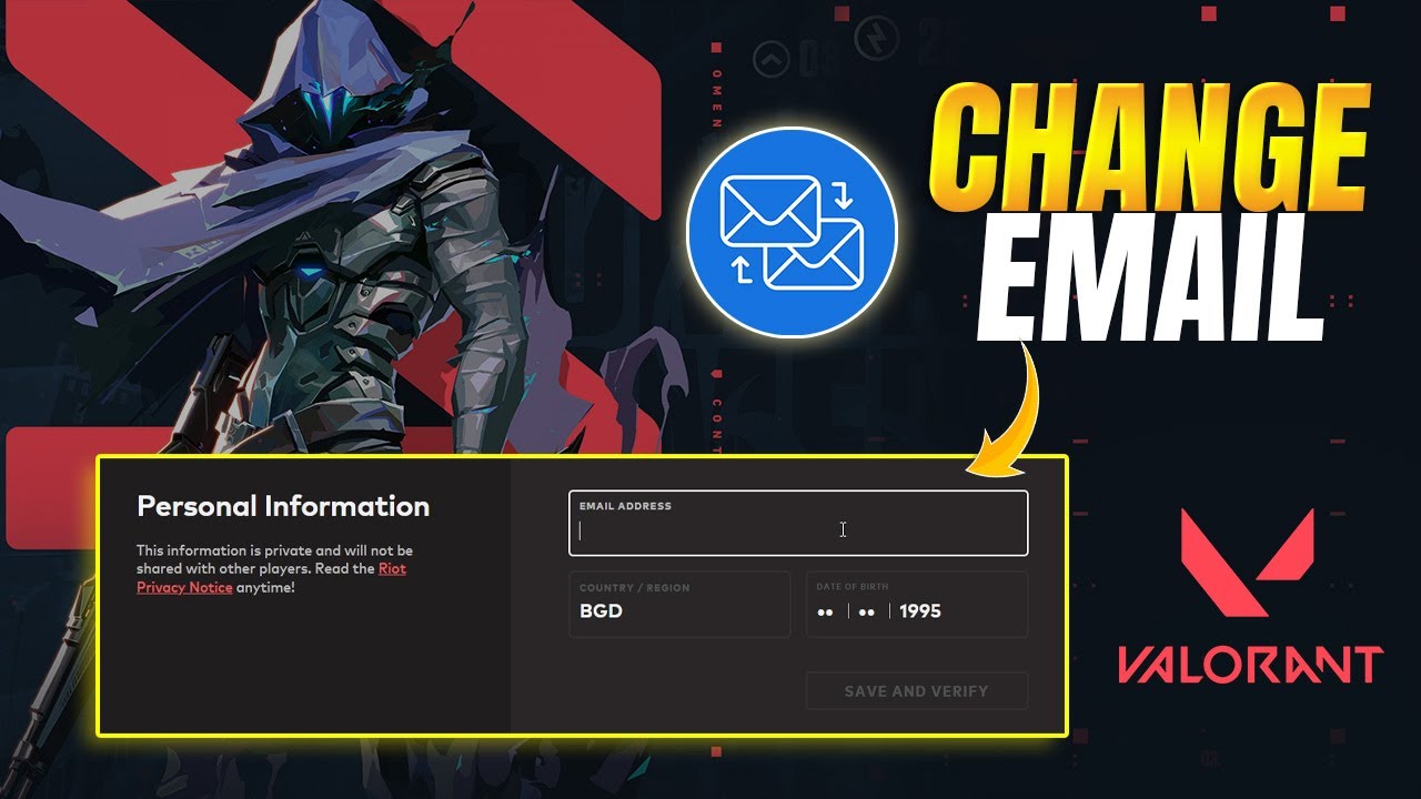 New Way to Change Valorant Account Email in 2024 | Change Valorant ...