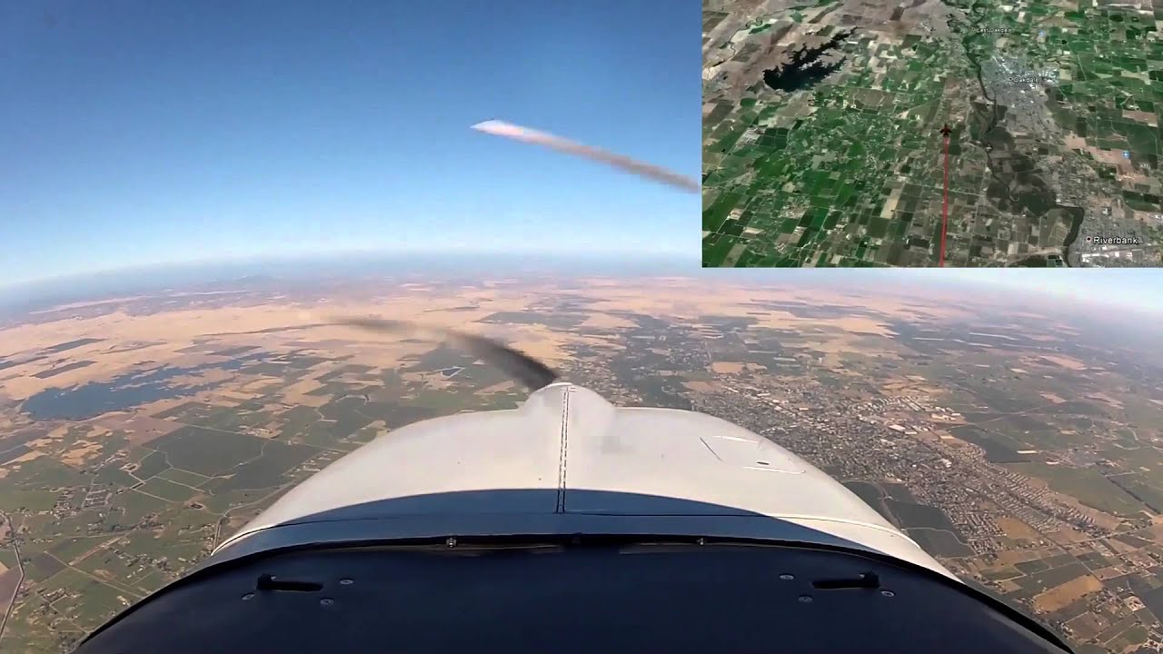 Flight bay area with moving map (GOPRO) - YouTube