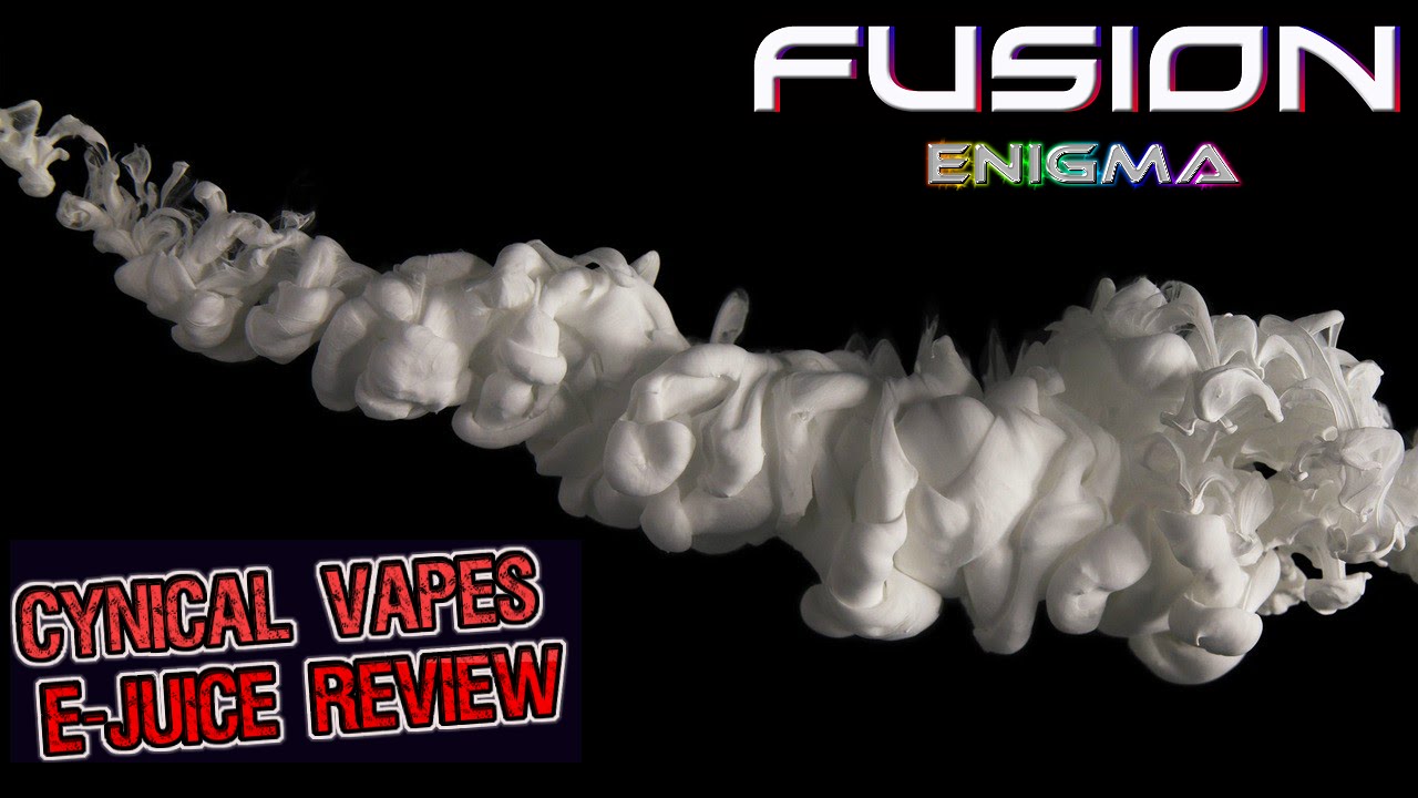 Fusion Enigma Ejuice Review | Big Vapor ! | Cynical Vapes ! - YouTube