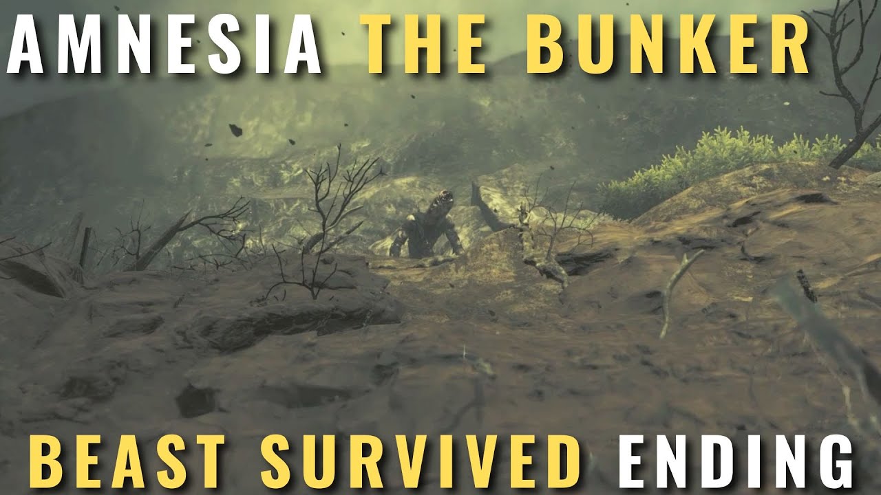 🕯️ AMNESIA THE BUNKER - The Beast Survived ENDING 🕯️ - YouTube