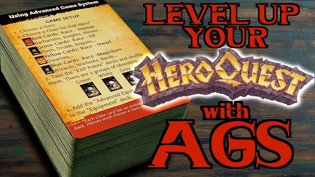 Advanced Game System I and II for HeroQuest (Unbox & Overview) | HeroQuest