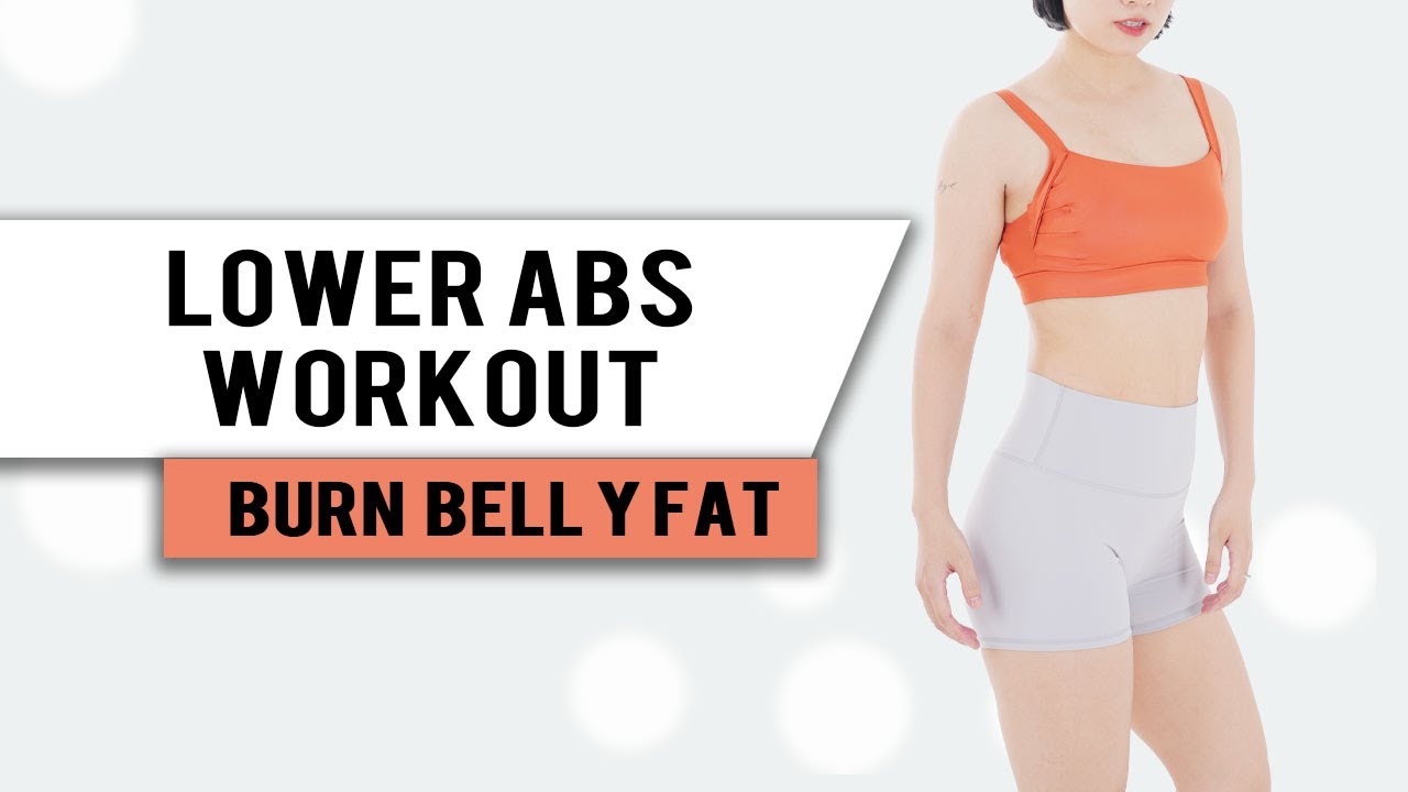 8 MIN LOWER ABS Workout Exercises (Belly Fat Burner) | Get A Flat Belly ...