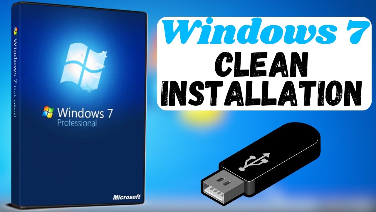 Clean Installation of Windows 7 | Complete Tutorial - YouTube