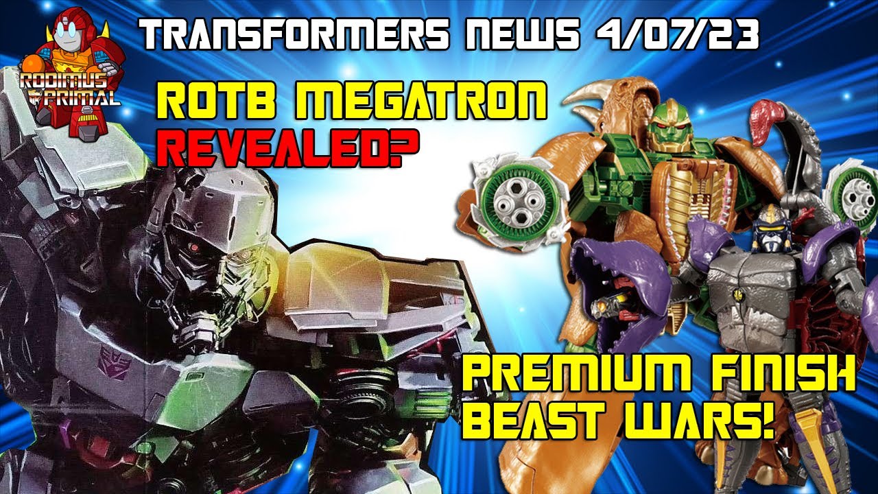 Hasbro REVERSES Plastic Free Packaging! ROTB Megatron REVEALED! - YouTube