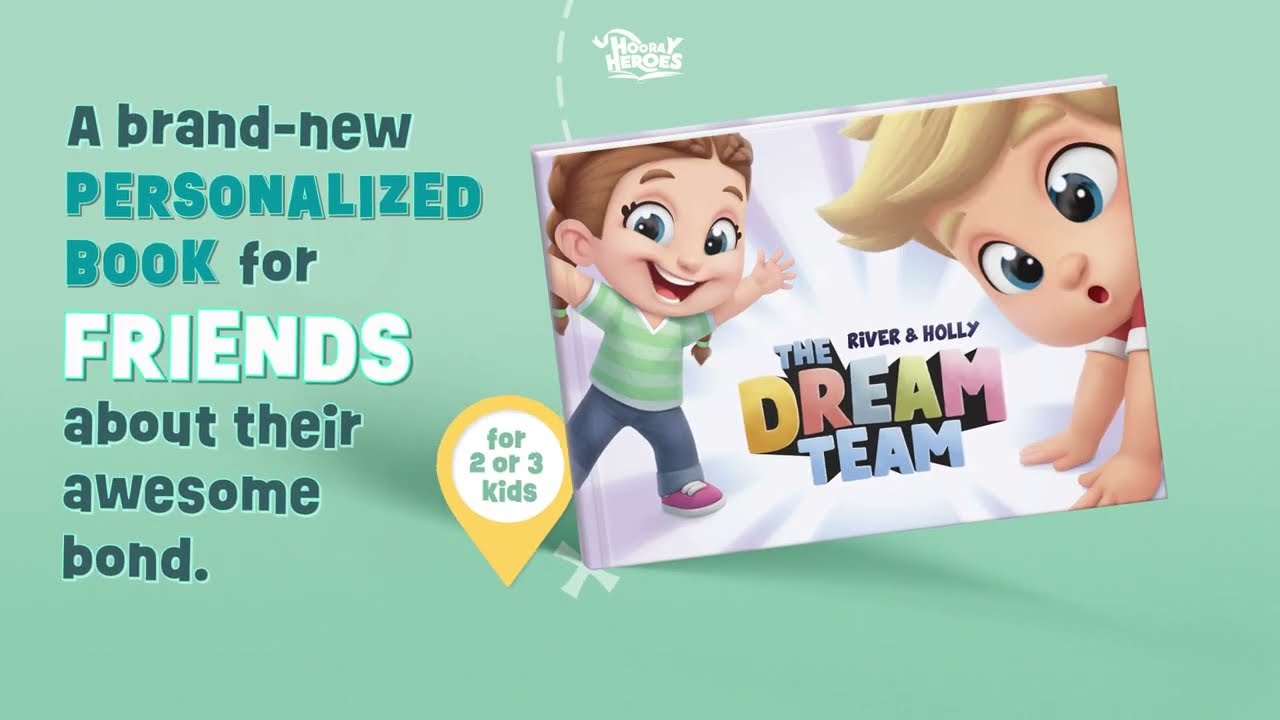 NEW personalized book for siblings, cousins, or friends about their ...