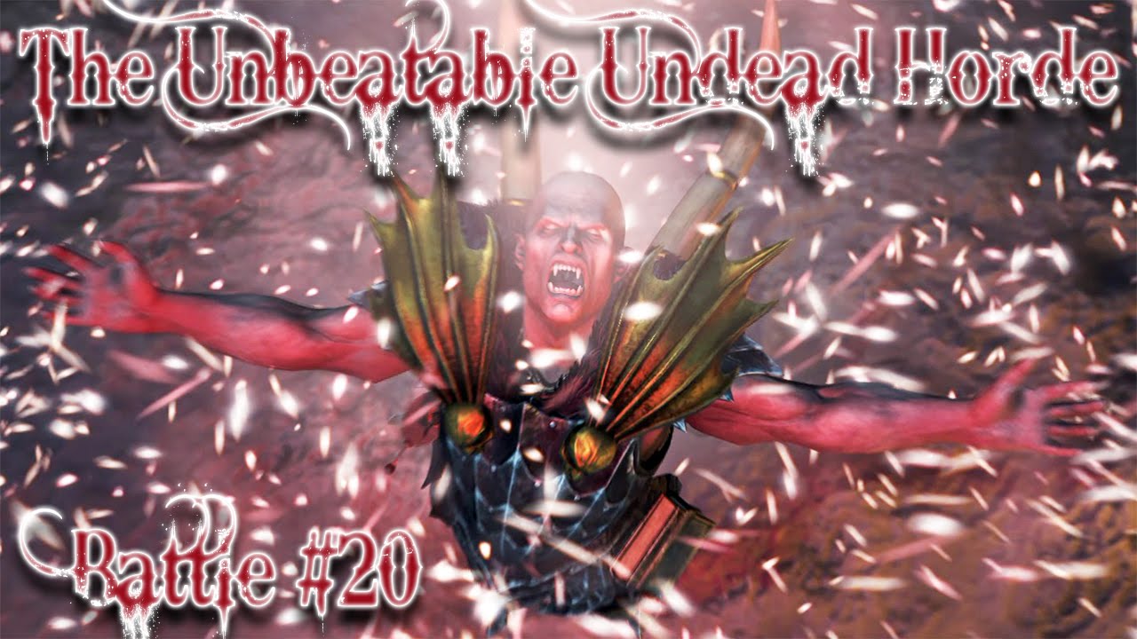Total War: Warhammer Online Ladder Battle #20 Ultimate Vampire Cheese ...