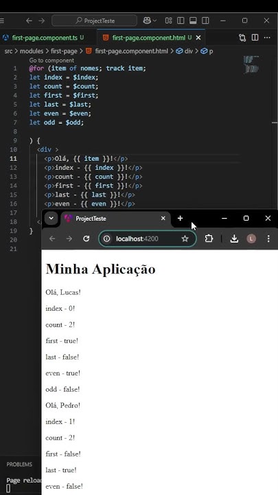 Desvendando As Variáveis Do Ngfor No Angular Angular For Angular19 Youtube