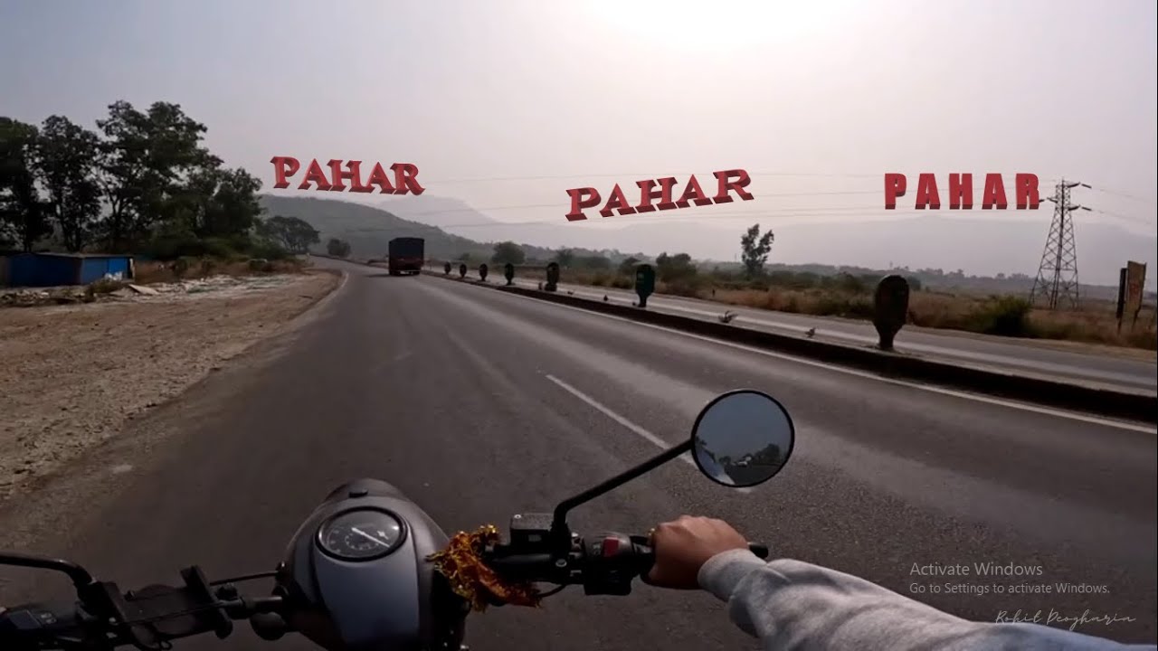 PAHAR PAHAR PAHAR🏞️ | KHANDALA GHAT🌄 TO PUNE🏙️ | JAWA | Scenic Beauty ...