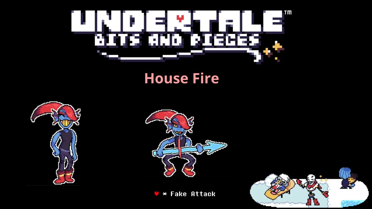 House Fire Undertale Bits and peices - YouTube