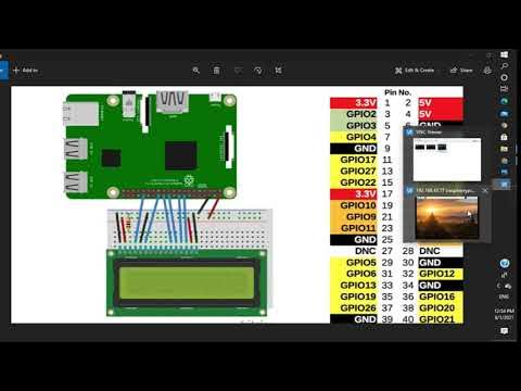 LCD 20x4 digits with Raspberry Pi | Connect LCD With Raspberry Pi 2021 ...