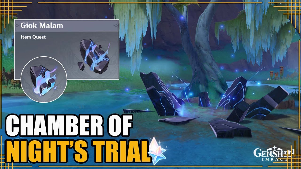 Chamber of Night's Trial | 7 Chest | Puzzle & Quest Dunia【Genshin ...
