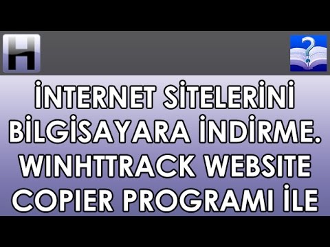 İnternet Sitelerini Bilgisayara İndirme. WinHTTrack Website Copier Programı İle - YouTube