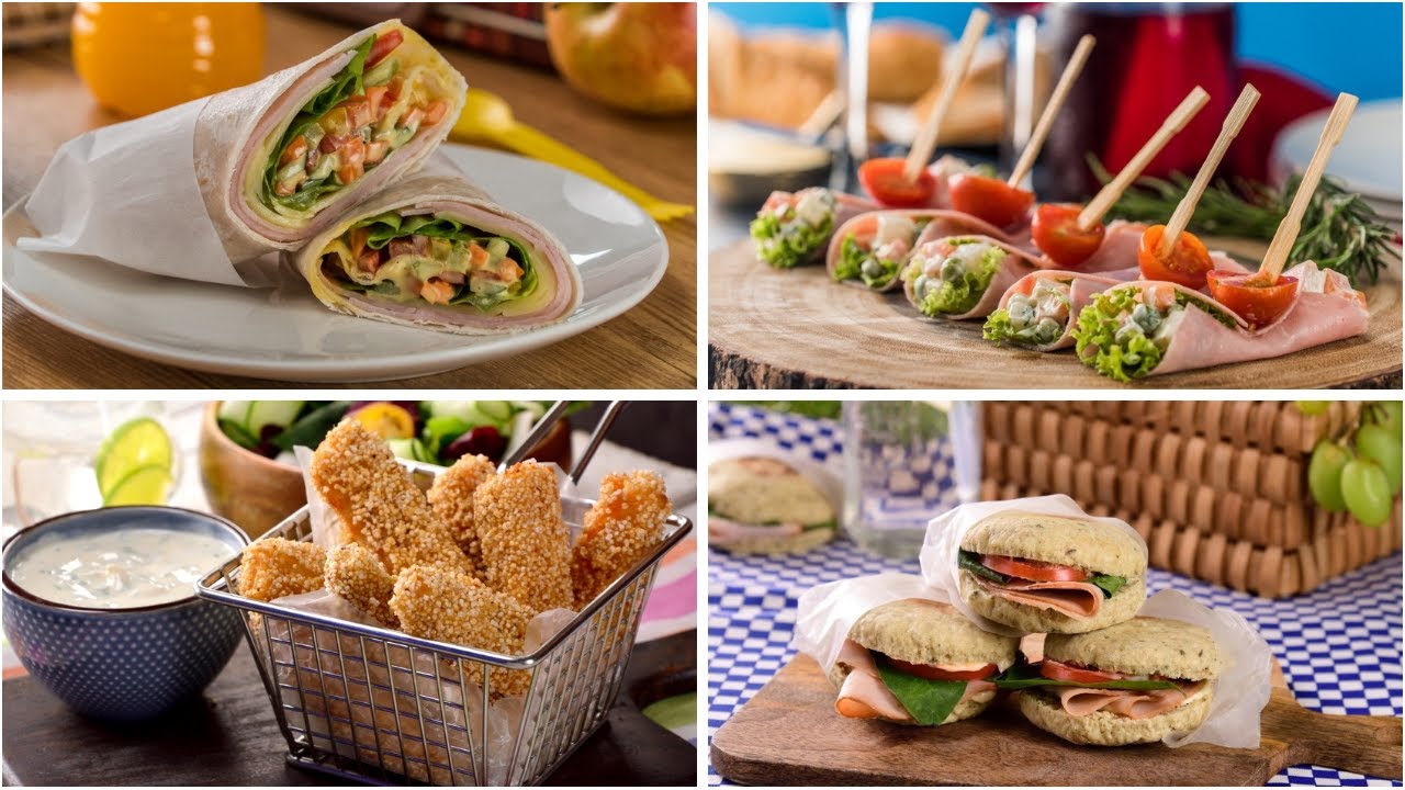 4 Formas de Preparar el Lunch para Niños - YouTube