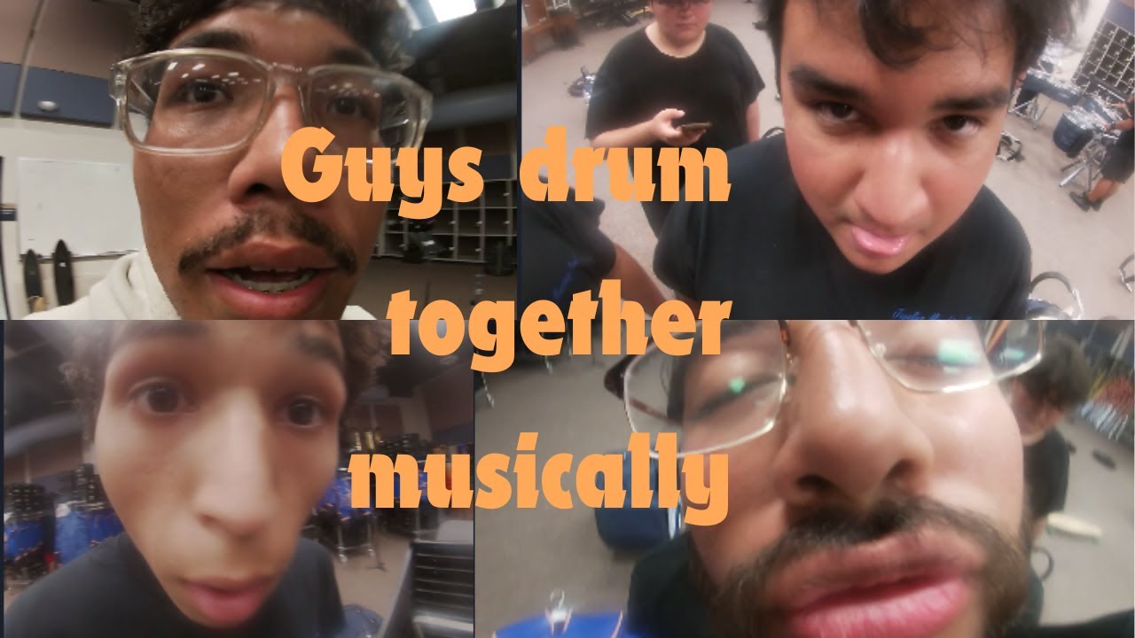 couple of guys drum musically together - YouTube