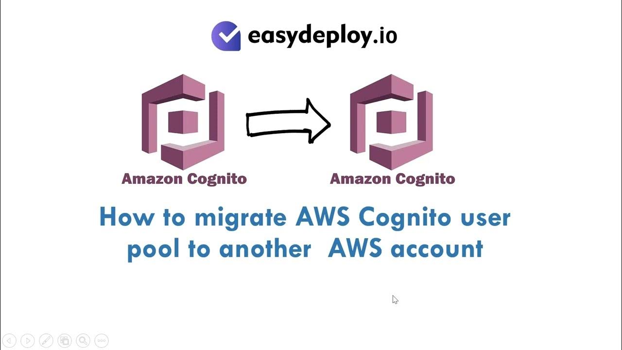 Migrate AWS Cognito users between two different AWS account Cognito user pools. No password ...