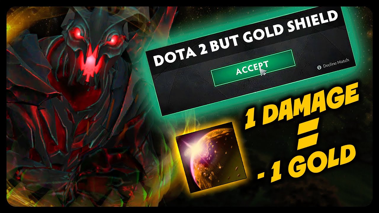 Dota 2 But 1 Damage = 1 Gold Lost - YouTube