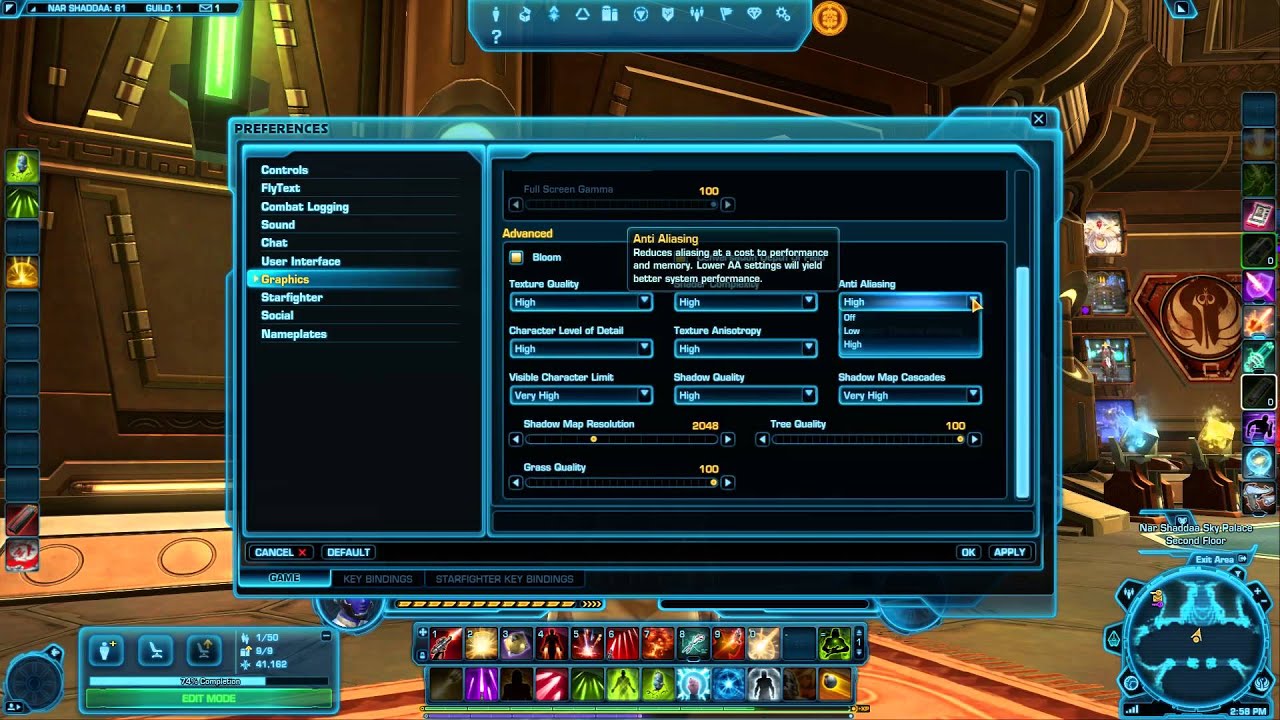SWTOR: What Are My Graphics Settings? - YouTube