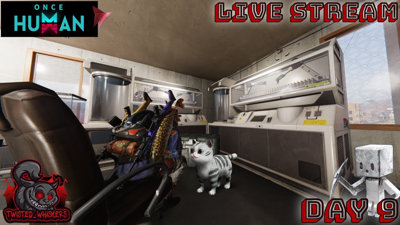 Once Human! Day 9! Sulfur and Sidequest!! Lvl. 44!! - YouTube