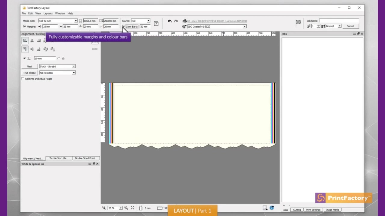 PrintFactory - How to layout (part 1) - YouTube