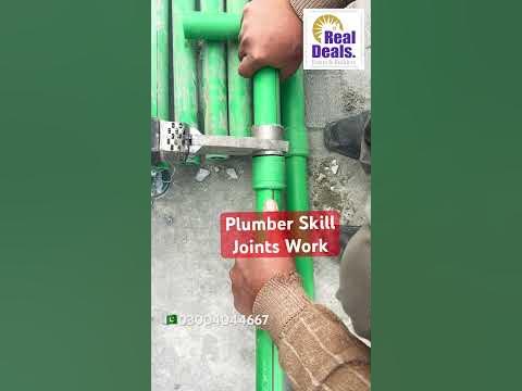 🤗Skill to connect pipes - YouTube
