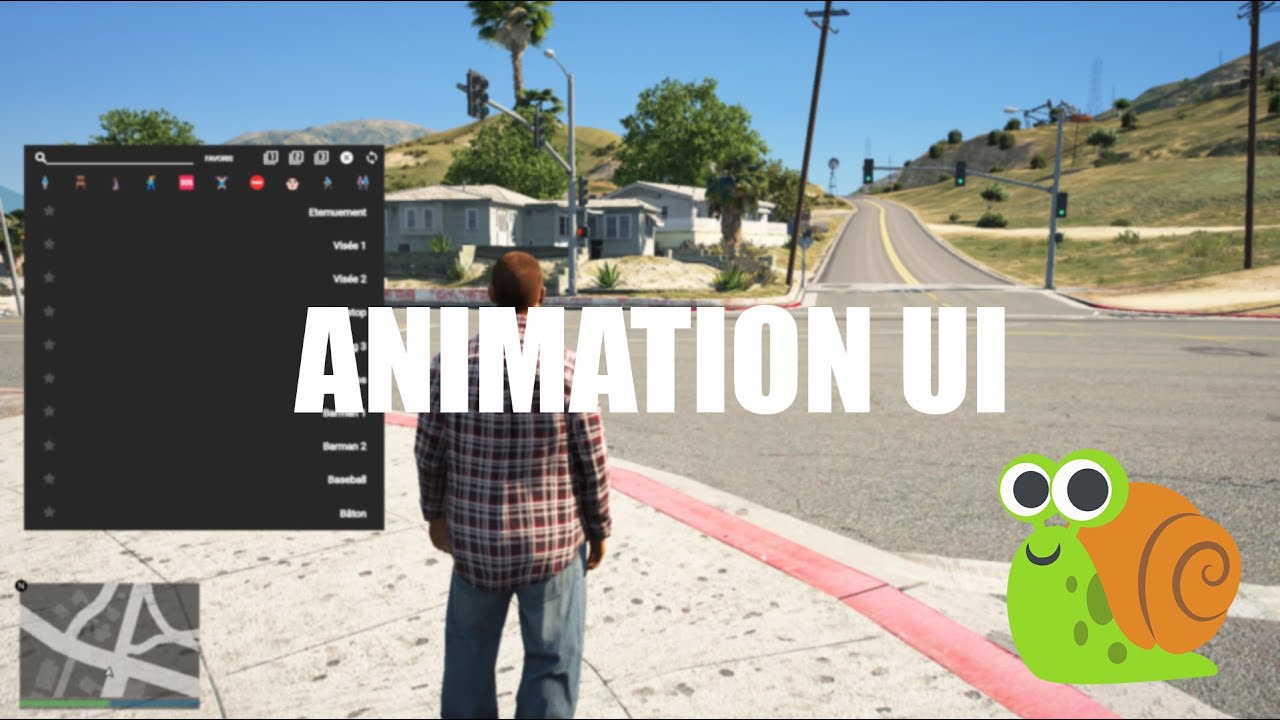Animation UI FiveM by ZEDKOVER#1714 - YouTube