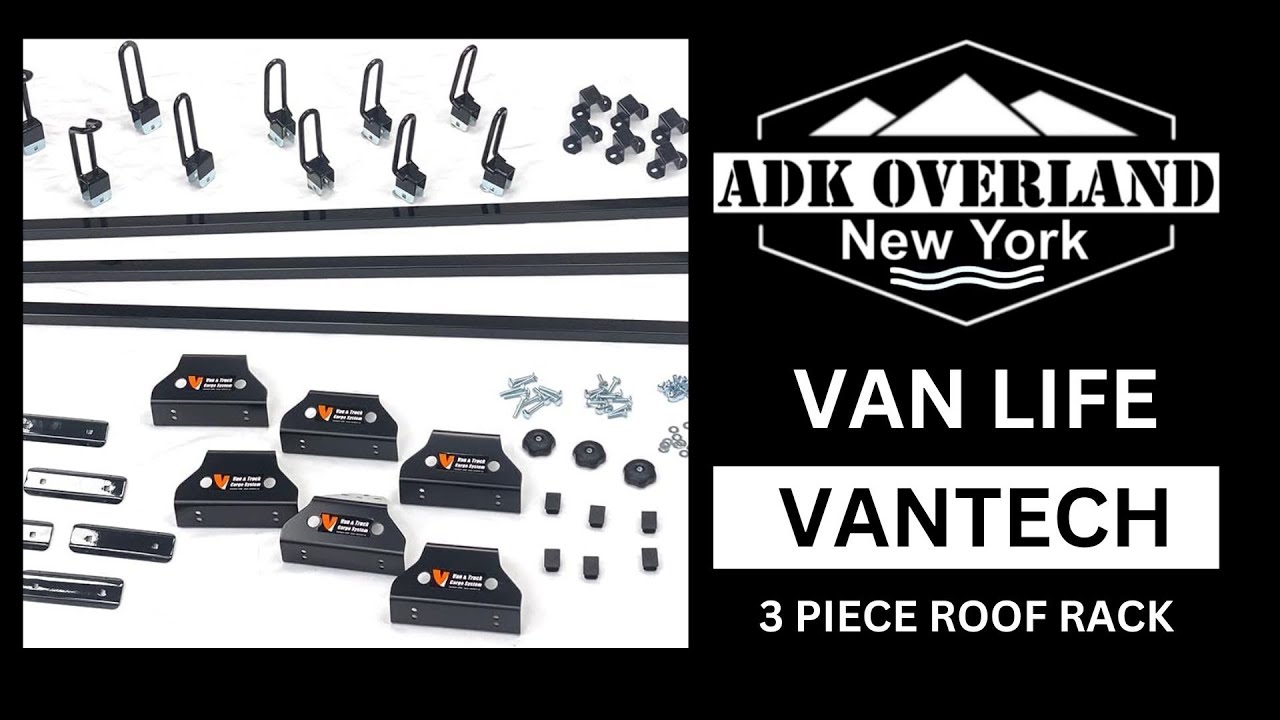 Van Life ~ DIY Vantech Roof Rack - YouTube