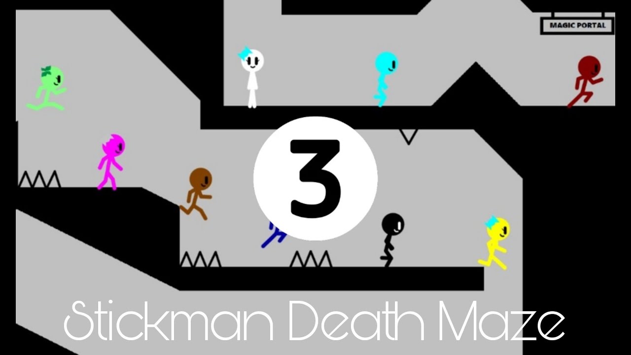 Stickman Death Maze 3 - YouTube