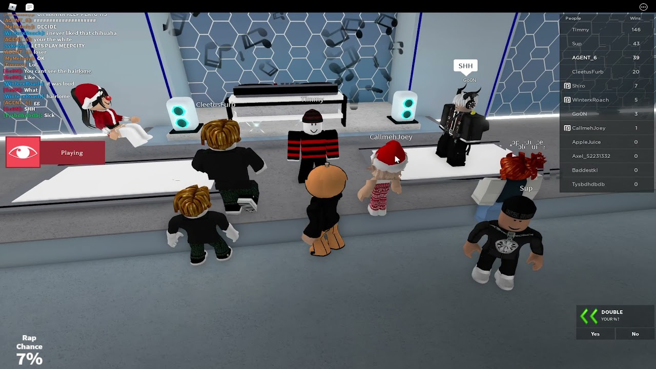 ROBLOX RAP BATTLES FUNNY MOMENTS [swear in the video from me rageing ...