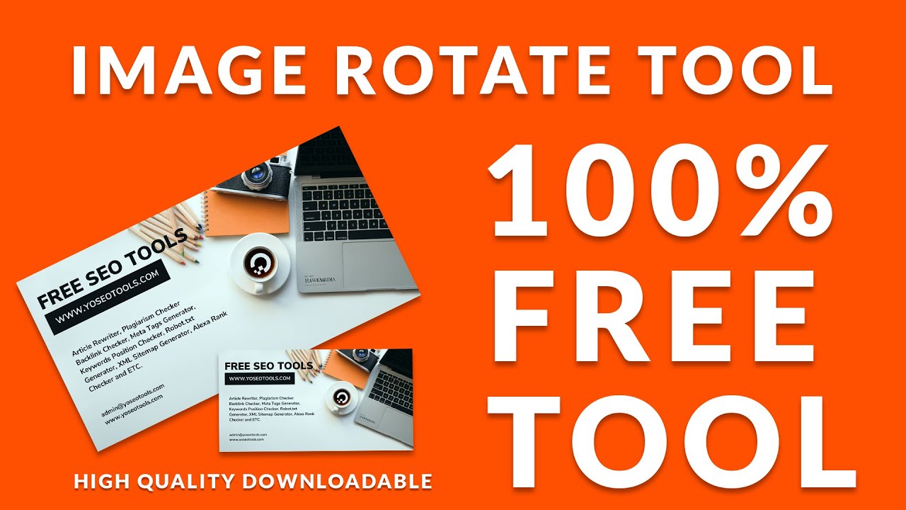 IMAGE ROTATE ONLINE TOOL | Photo Rotate | YO SEO Tools - YouTube