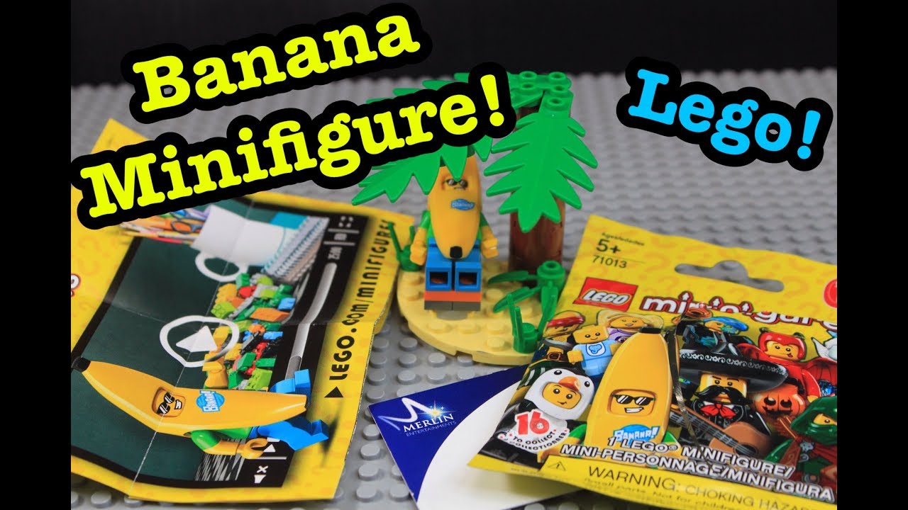 Lego Banana Man Minifigure Review! - YouTube