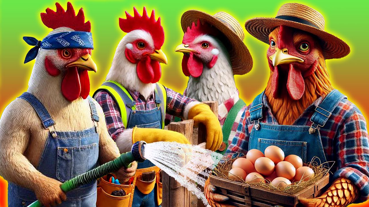 🌾🐔 Chickens Take Over the Farm! 🚜 - #CoffinDance Meme (Astronomia Cover ...