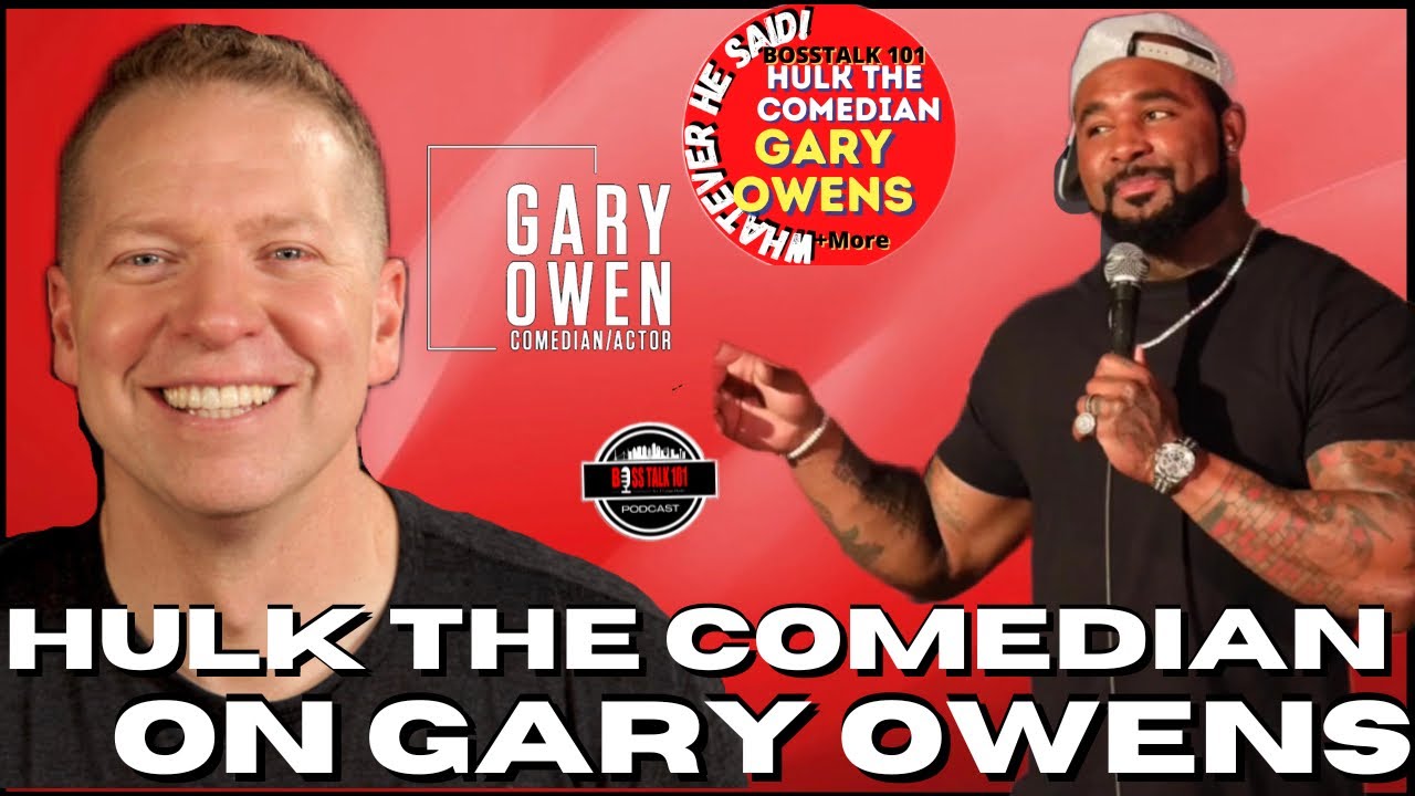 Hulk The Comedian on Gary Owens How it is To Work with Gary, Seinfeld ...
