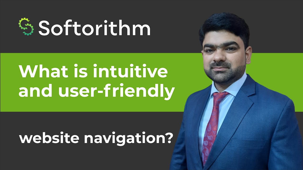 What is intuitive and user-friendly website navigation? - YouTube