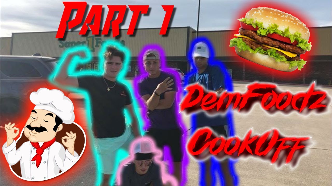 DemBoyzTV COOK OFF | Burger Cook off | DemFoodz | Big Announcement ...