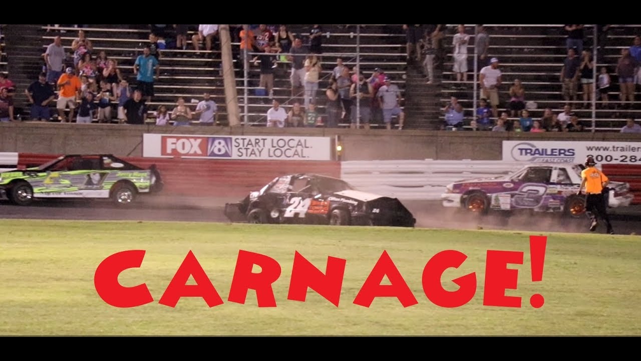 Bowman Gray - 7/14/2018 - Stadium Stocks - Race 2 - YouTube