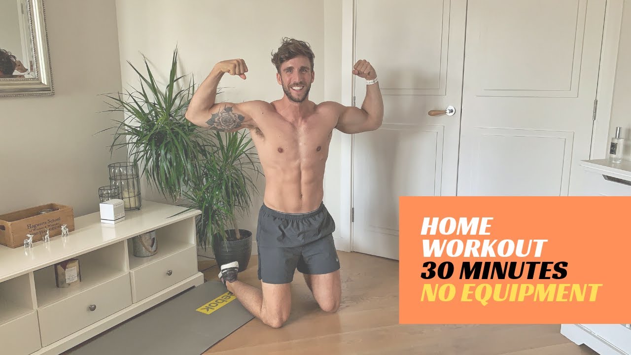 GET FIT IN 30 MINUTES! HOME WORKOUT WITH NO EQUIPMENT TO IMPROVE YOUR ...