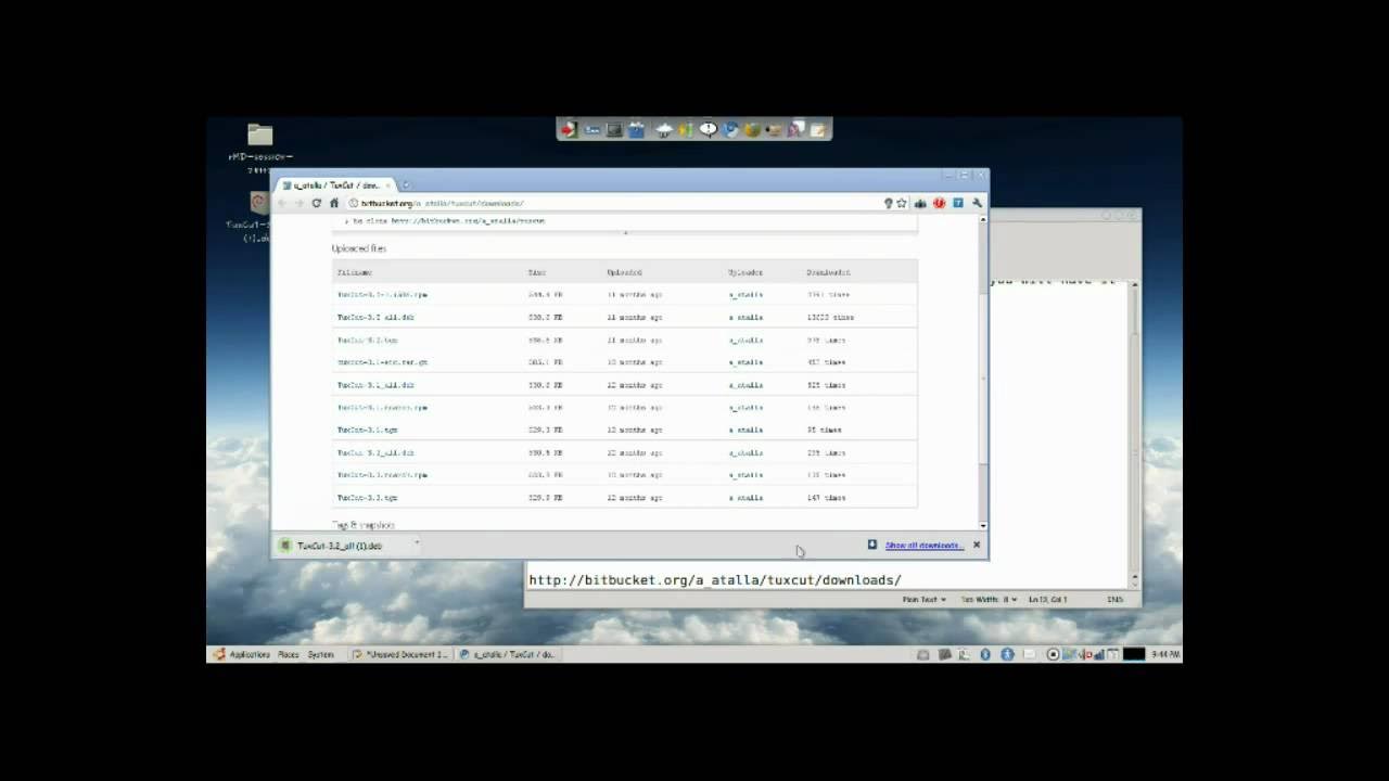 TuxCut on Ubuntu 10.04 - YouTube