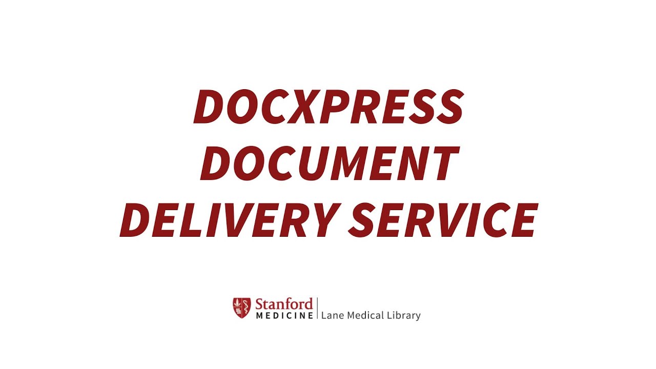 DocXpress Document Delivery Service - YouTube