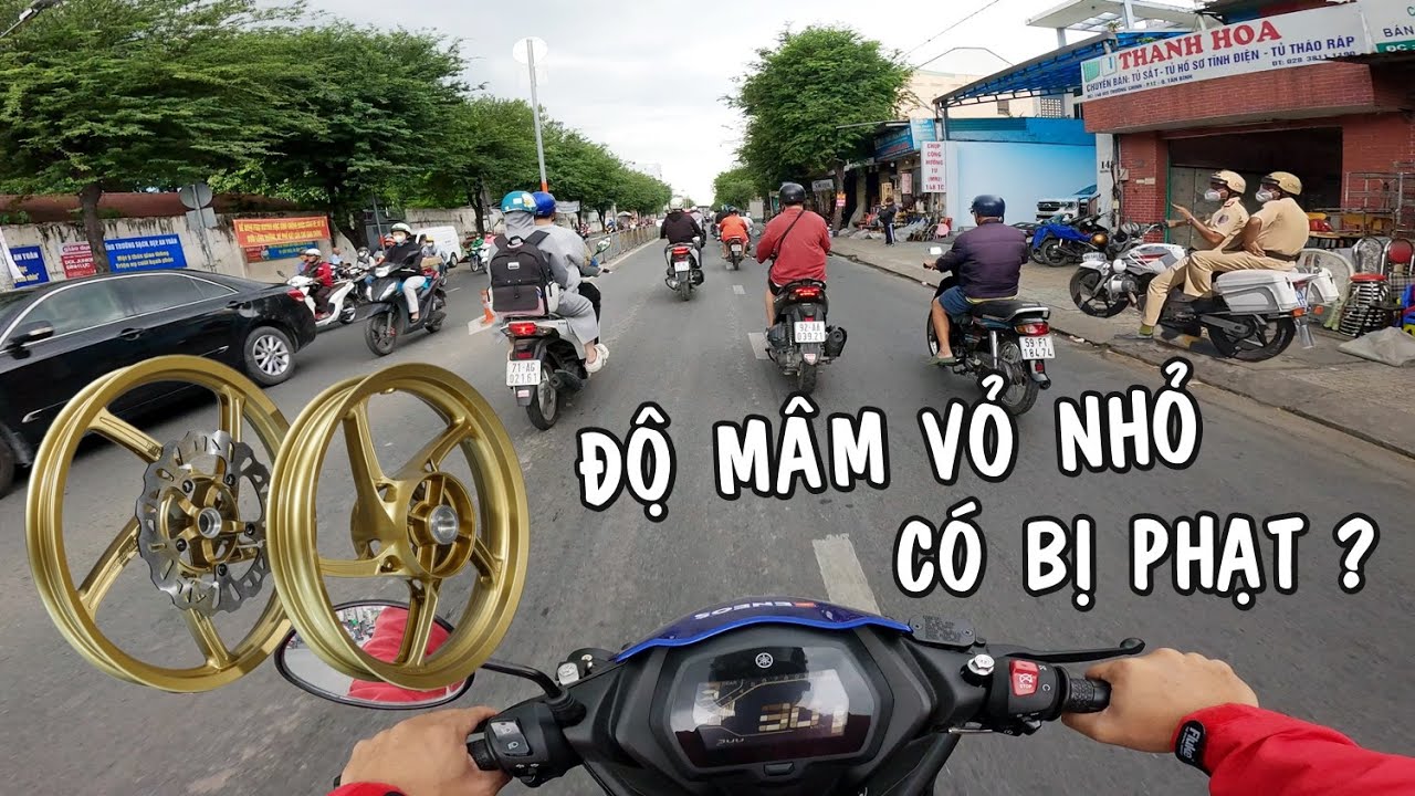 Độ Mâm Vỏ Nhỏ Có Bị Phạt Không? Thiện Red Lên Cặp Mâm CARDINAL Ăn Hành ...