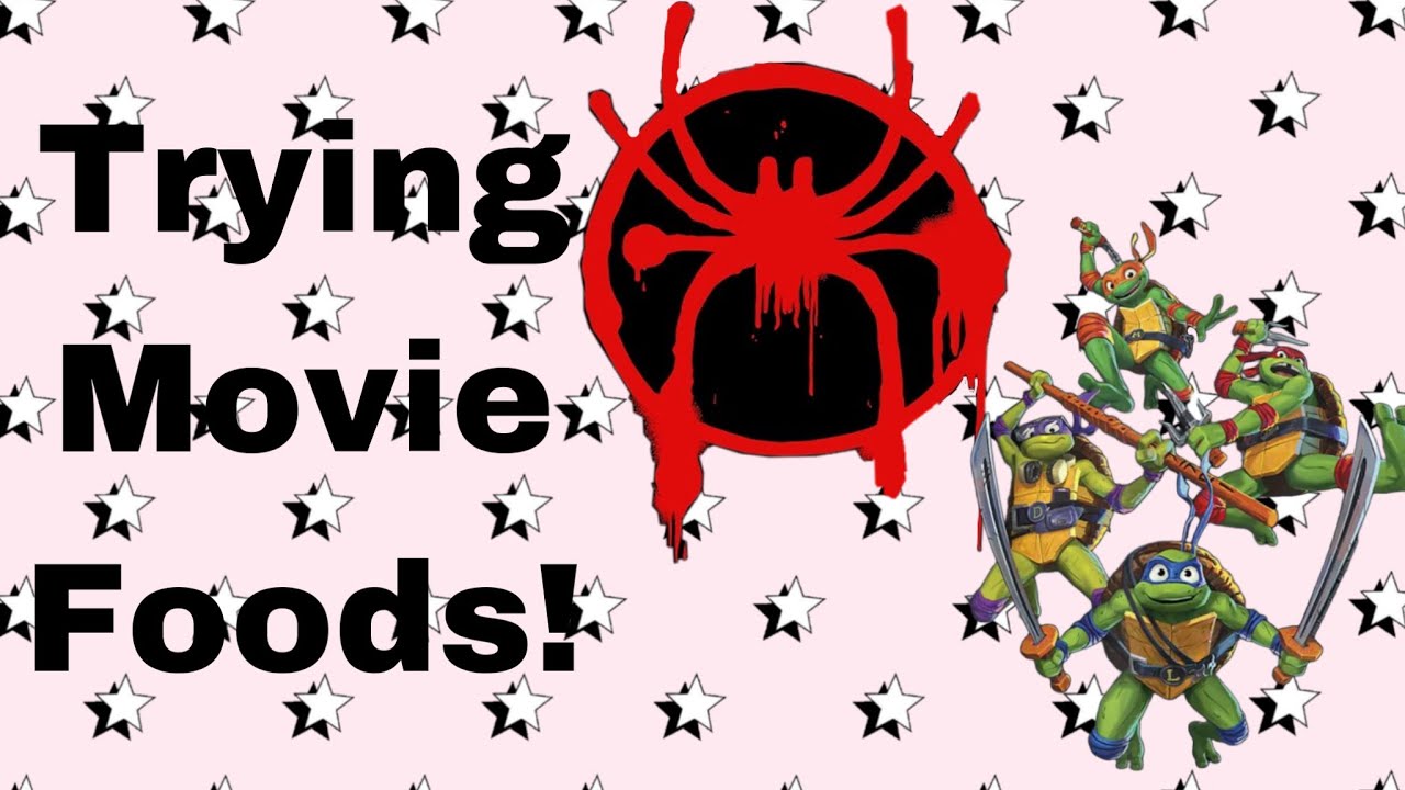 Trying movie related foods!! - YouTube