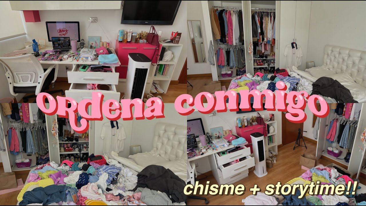 CÓMO LIMPIO Y ORDENO MI CUARTO *limpieza extrema* organiza conmigo ...