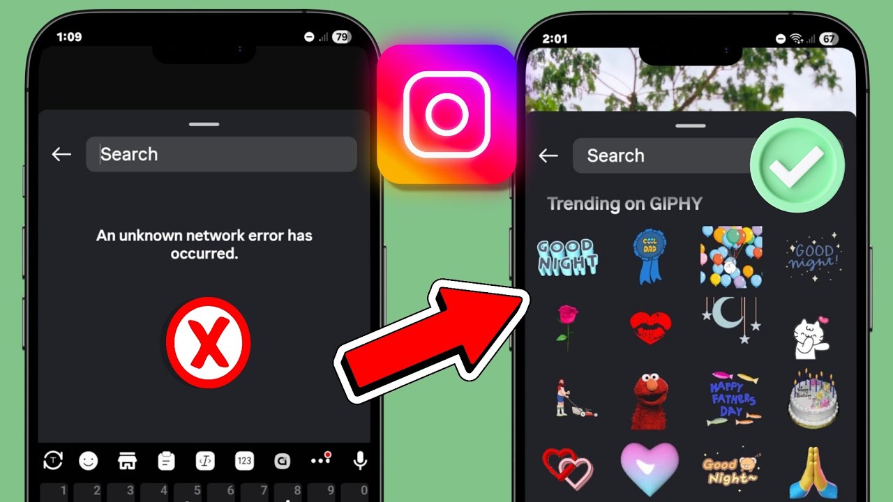 How to Fix Instagram Story Stickers An unknown network error has ...