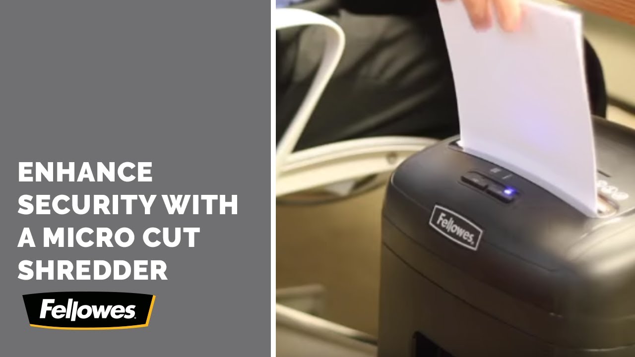 Get More Security with a MicroCut Paper Shredder-Powershred® 455Ms ...
