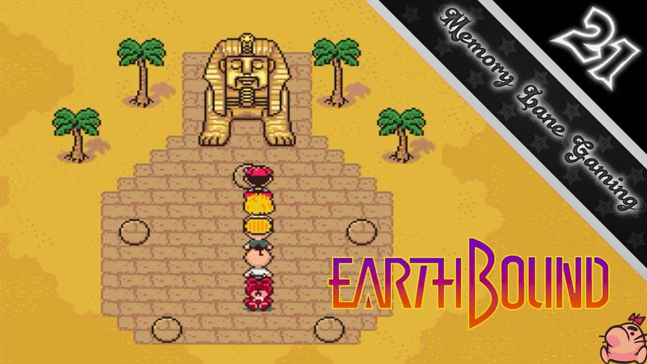 EarthBound - Ep. 21 - Dance in Front of the Sphinx! - YouTube