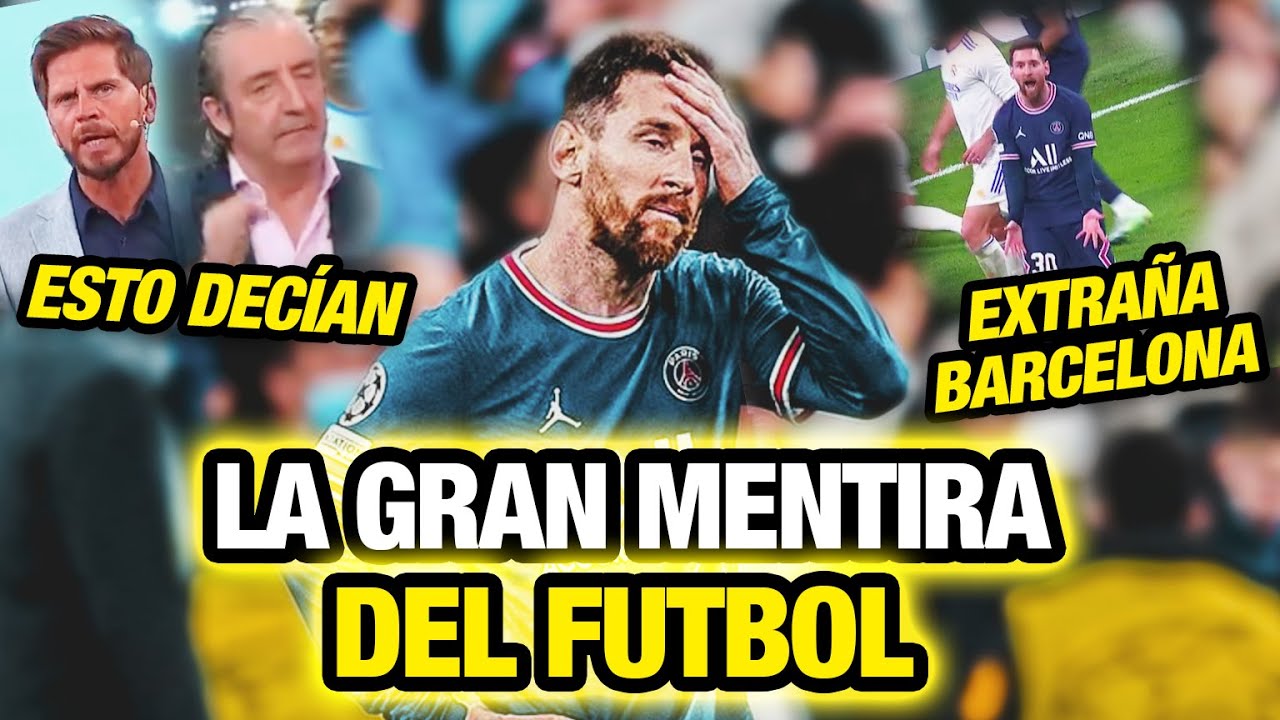 MESSI ACABADO Y DESAPARECE el PECHO FRIO MÁS GRANDE de la HISTORIA ...