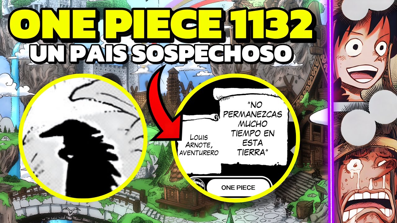UN MISTERIO INESPERADO!! EL LEGENDARIO LOUIS ARNOTE - One Piece 1132 ...